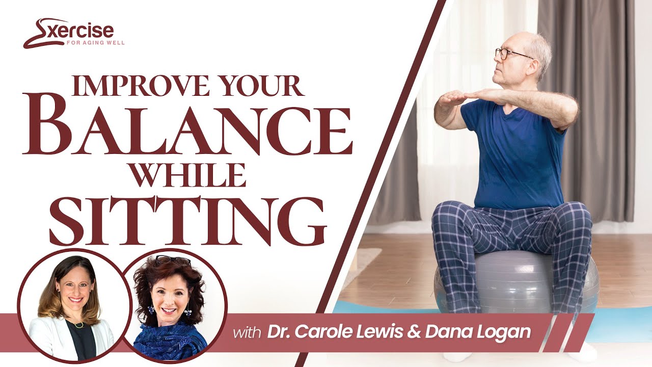 Improve Your Balance While Sitting - YouTube