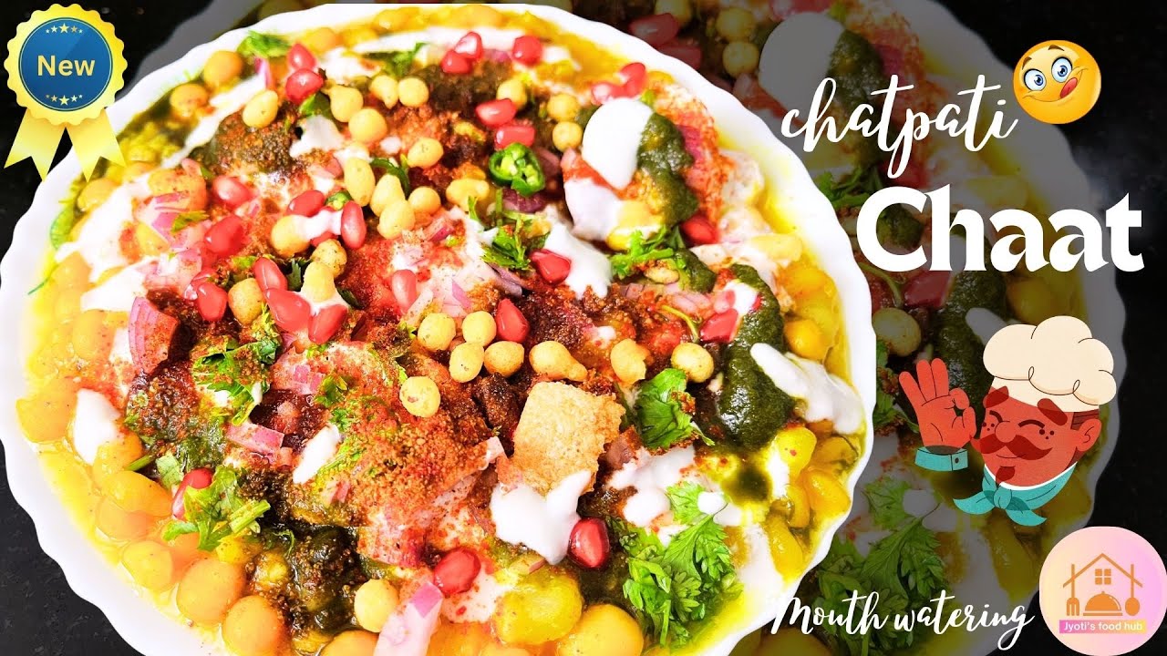 Aloo Matar Chaat | Ragada Chaat | Street Style Aloo chaat | एकदम ठेले ...