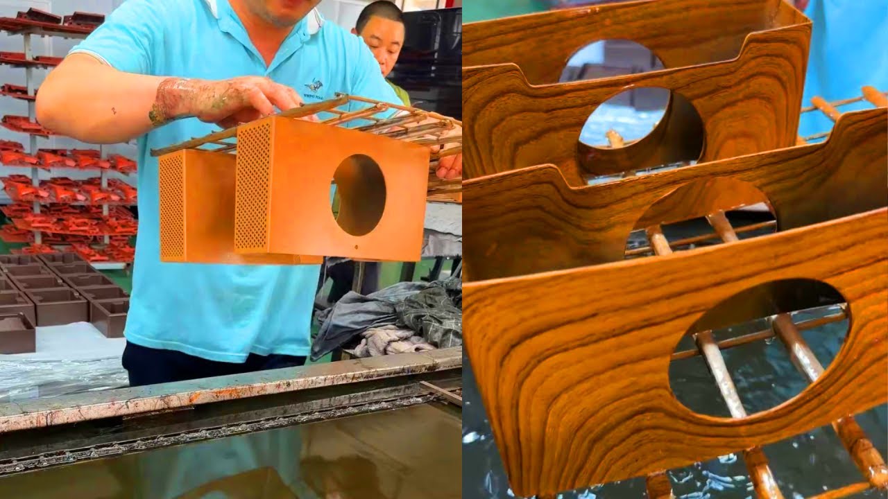 Water transfer technology uses water to color objects#Water Transfer ...