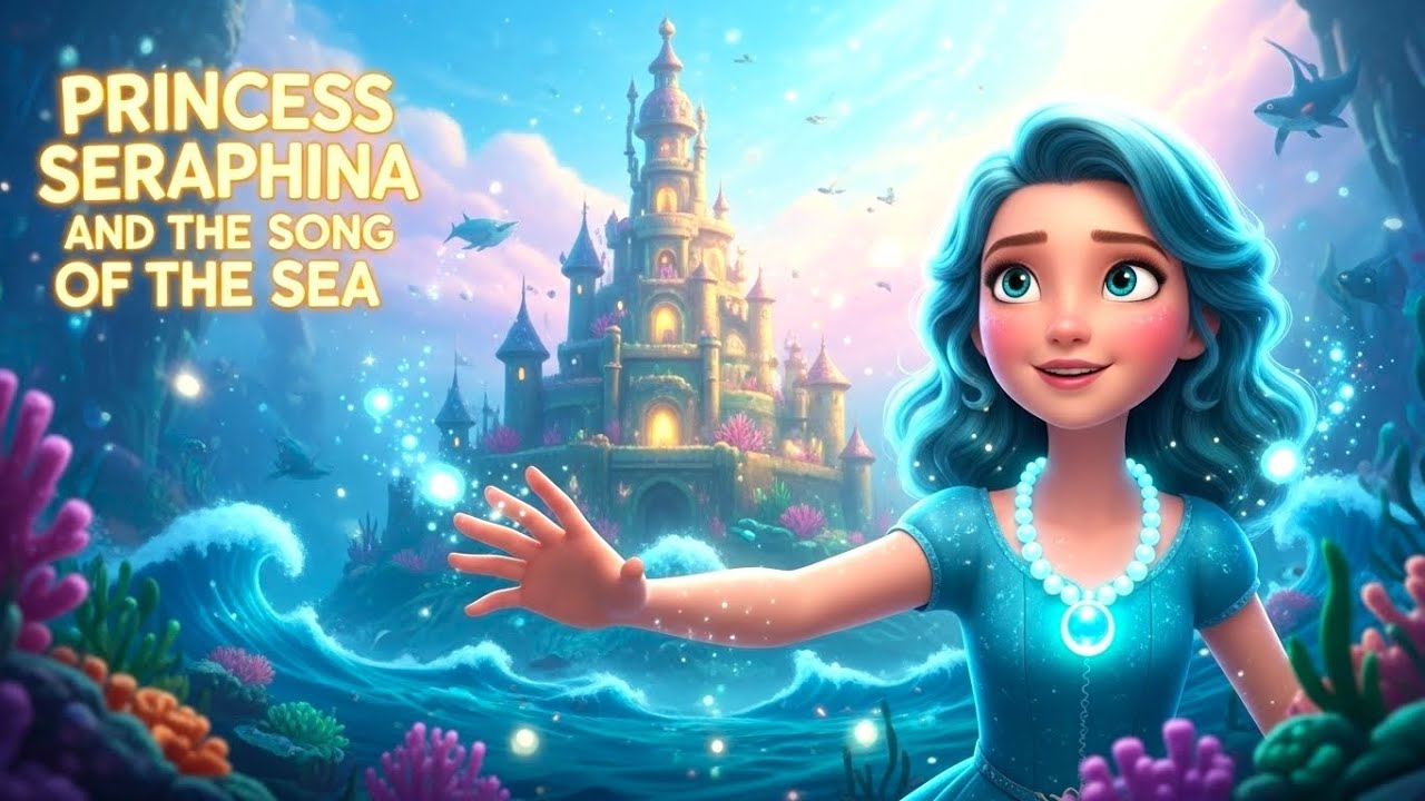 Princess Seraphina and the Song of the Sea 🌊 | Magical Ocean Fairy Tale ...