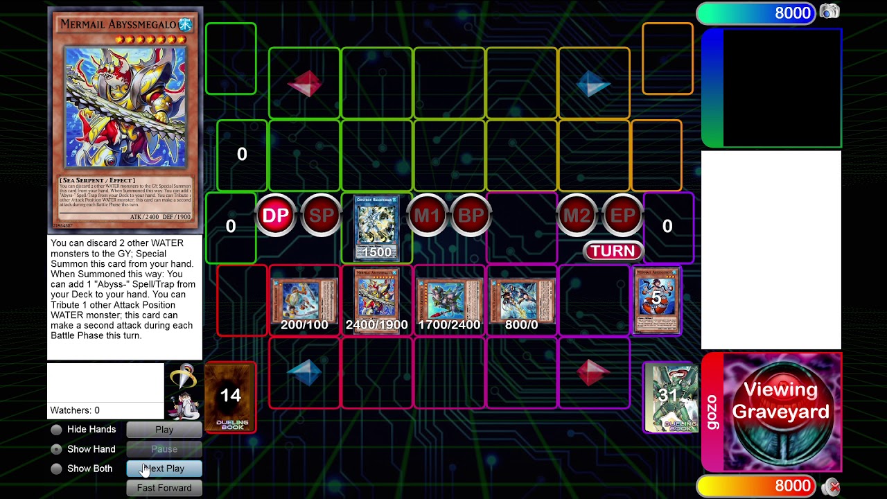 Yu-Gi-Oh! Mermail Combo Abyssteus + Dragoons (Linkross) - YouTube