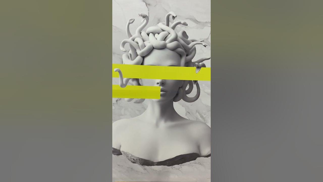 Картина Медуза горгона - YouTube