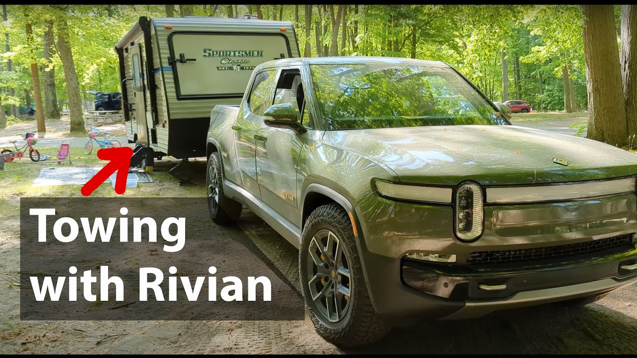Towing with Rivian R1t || Complete overview 4K - YouTube
