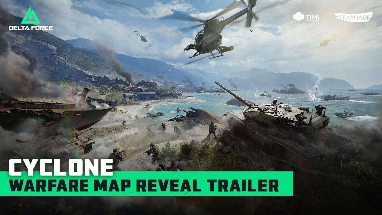 Delta Force | Warfare Map Reveal Trailer - Cyclone - YouTube Music