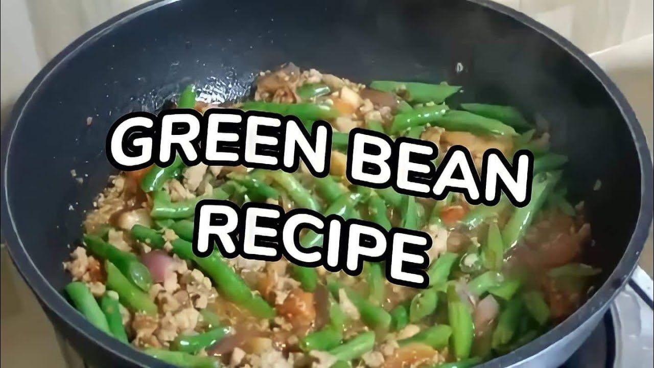Simple Recipe of Baguio Beans with ground pork! - YouTube