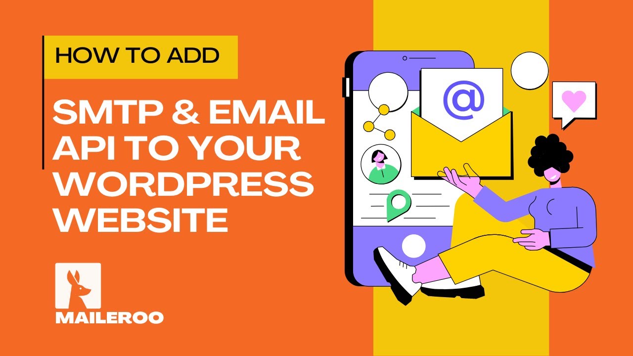 How to connect SMTP or Email API to your WordPress Website - YouTube