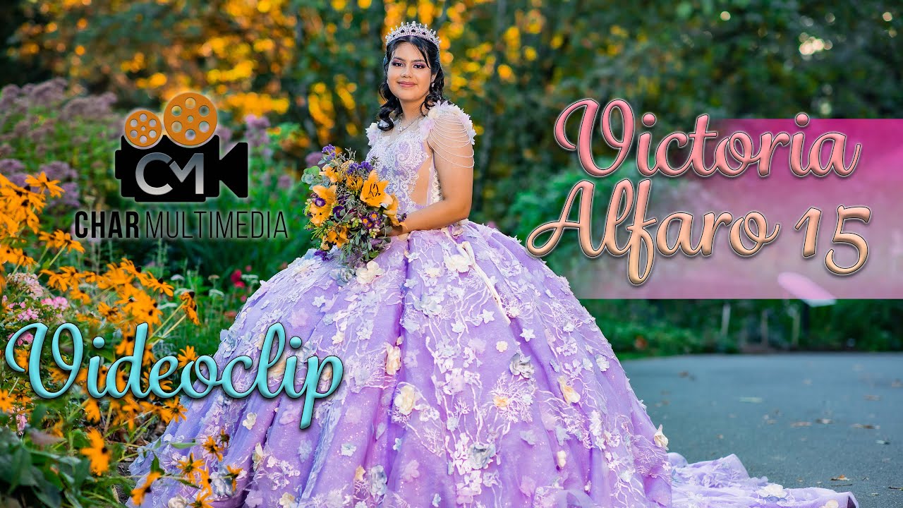 4k Quinceañera videoclip Victoria Alfaro Pdx - YouTube