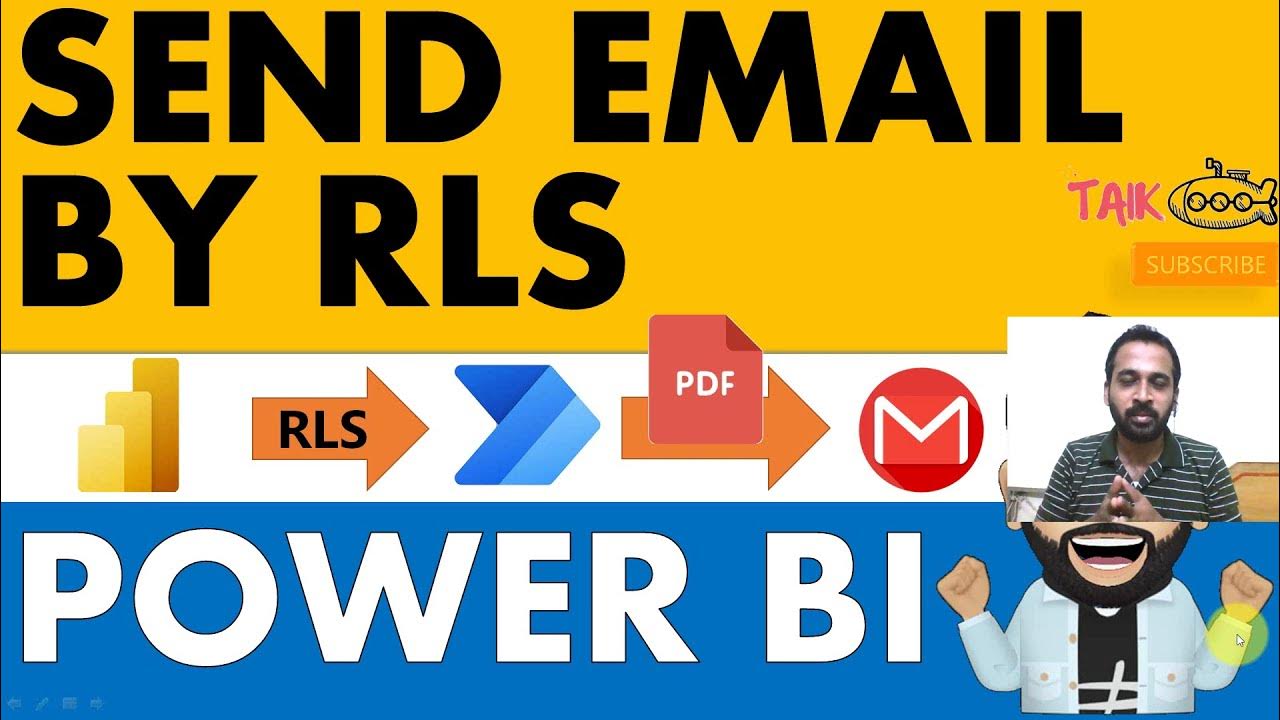 Send Report Email By RLS in Power BI using Power Automate by TAIK18 (1-15) - YouTube