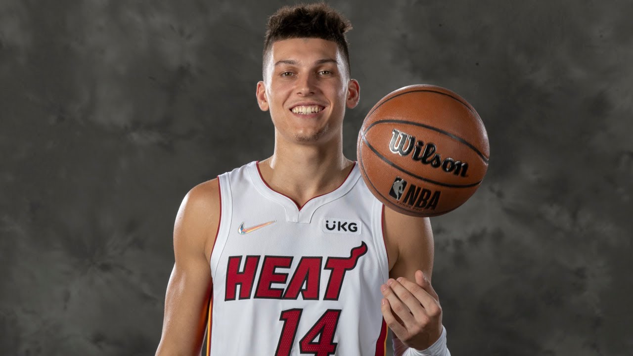 Heat coach says 'Tyler has a monster work ethic' - YouTube