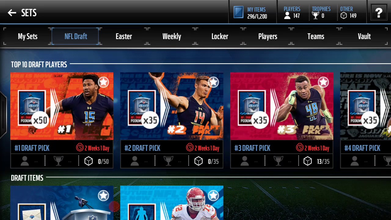 Madden Mobile- Draft Boss Eric Fisher done! - YouTube