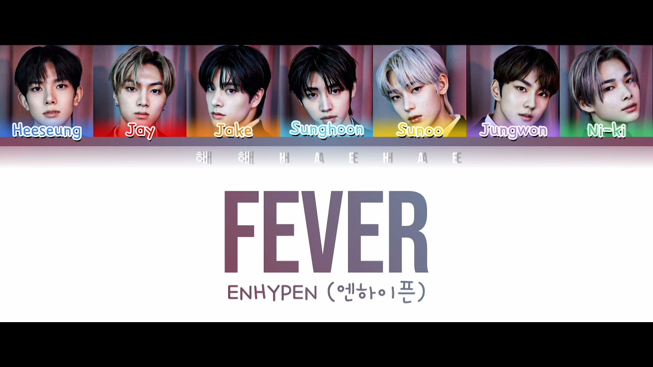 Enhypen - Fever Lyrics (Color Coded Lyrics Han/Rom/Pt-Br) - YouTube