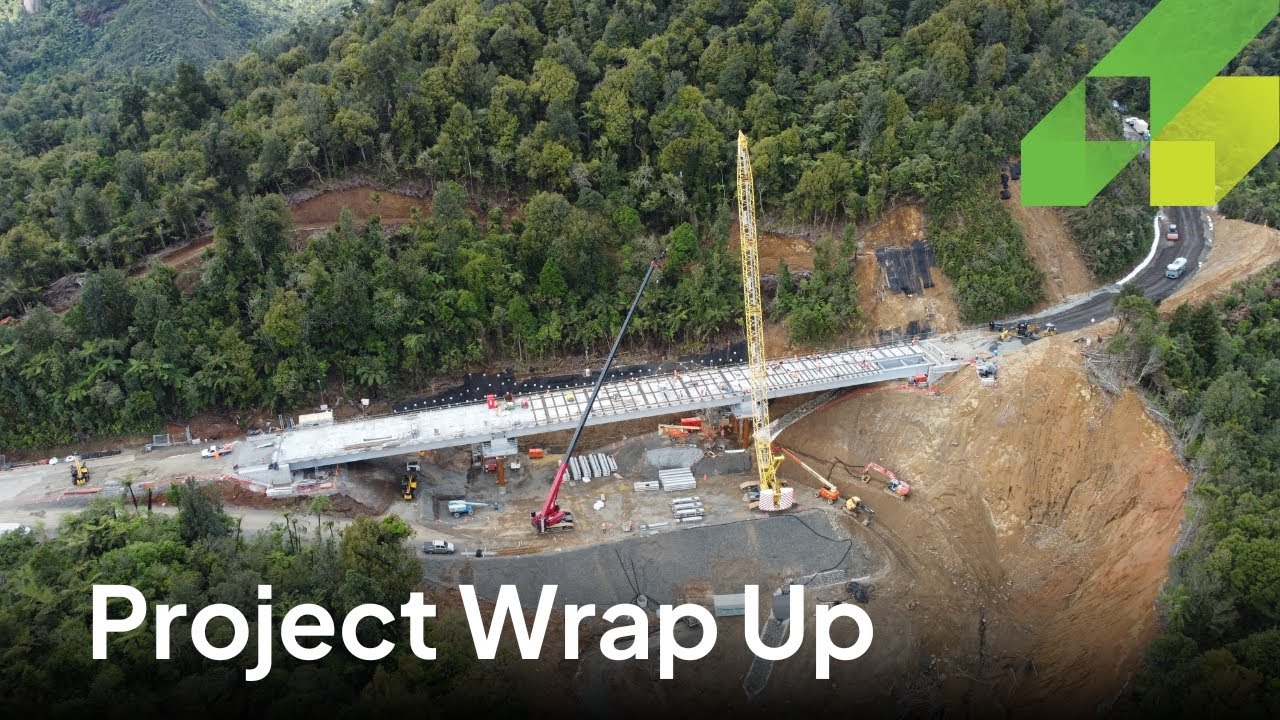 SH25A Taparahi Slip Remediation - Project Wrap up - YouTube