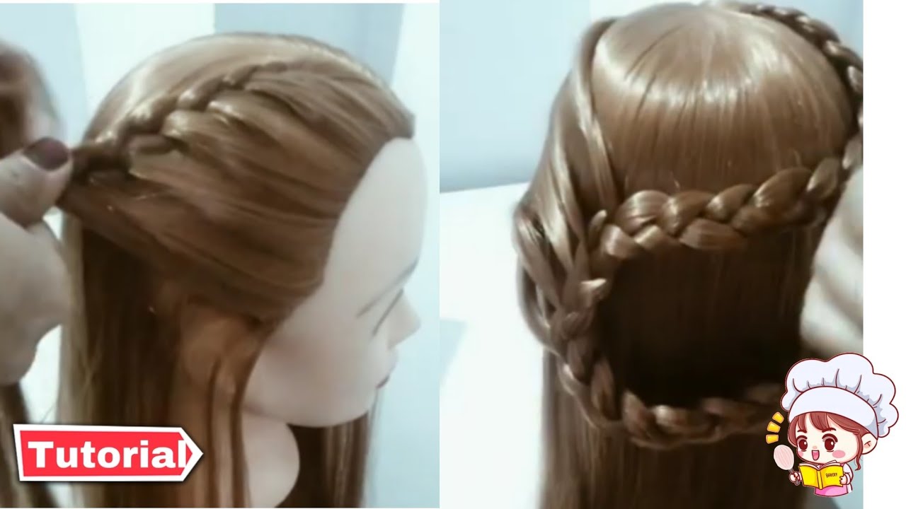 New hairstyle Step By step Tutorial || # 3 # trending # new - YouTube