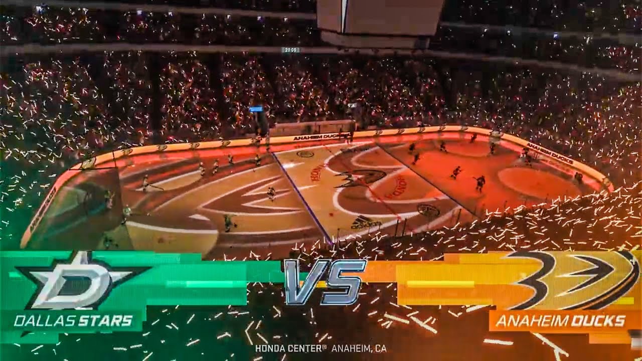 Dallas Stars vs Anaheim Ducks 3/8/2024 NHL 24 Gameplay - YouTube