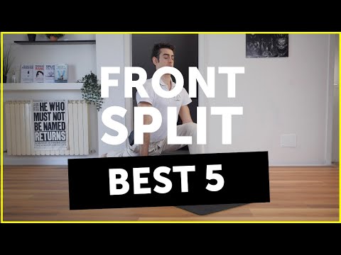 5 BEST Front Split Stretches (Front Split Flexibility Routine)