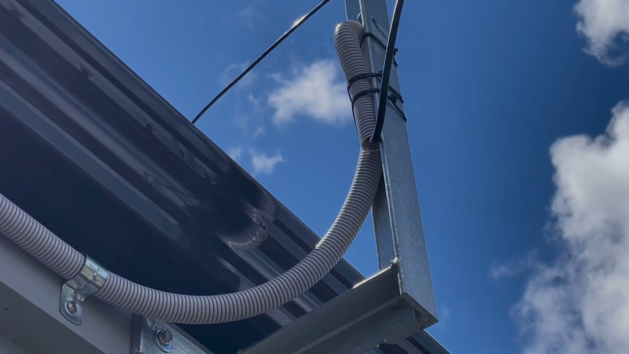 Remove NBN HFC Aerial Lead-in Cable From Private Pole, mount Point of ...