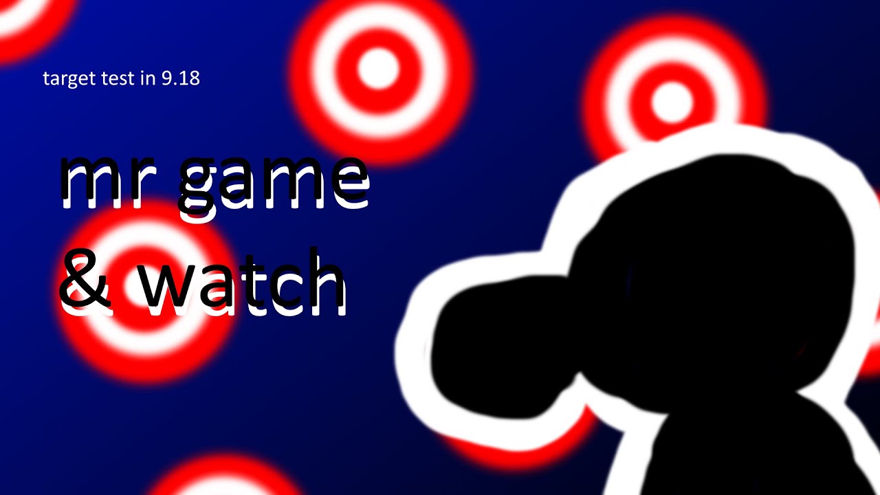 SSBM Mr Game & Watch Target Test 9.18 - YouTube
