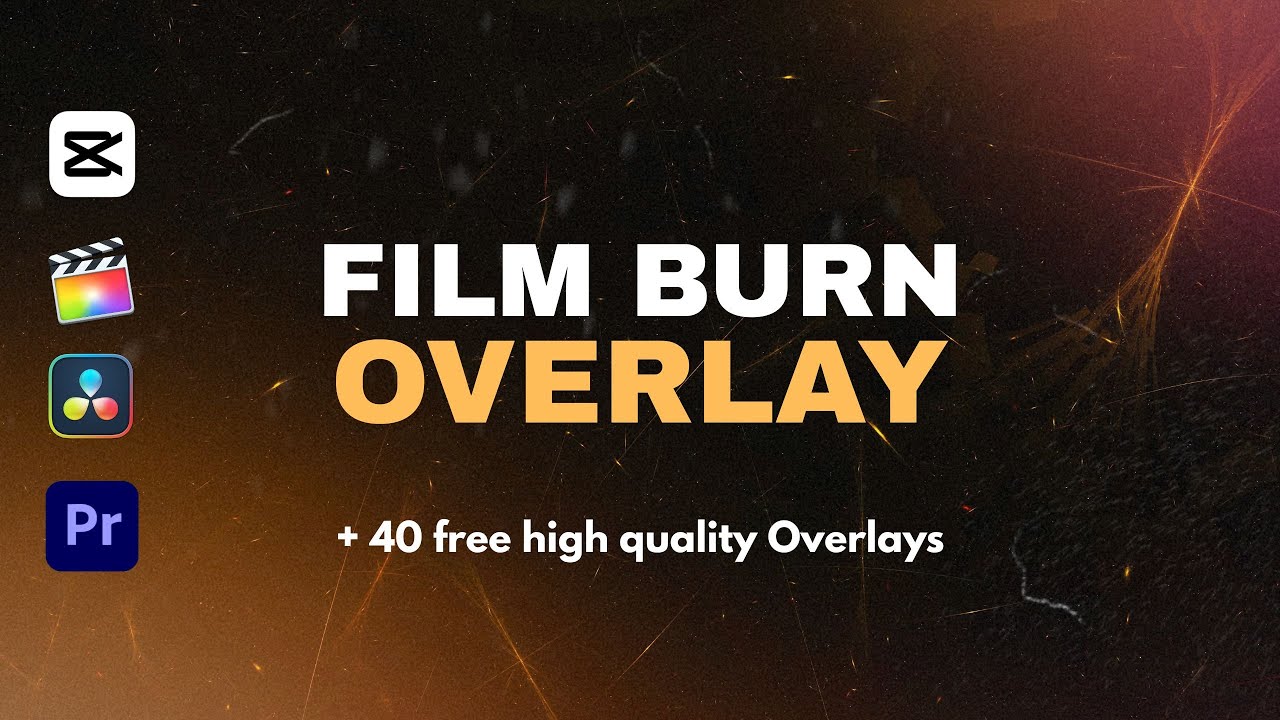 Video Transition 2025 - Film Burn & Overlay Pack + Tutorial Capcut - YouTube