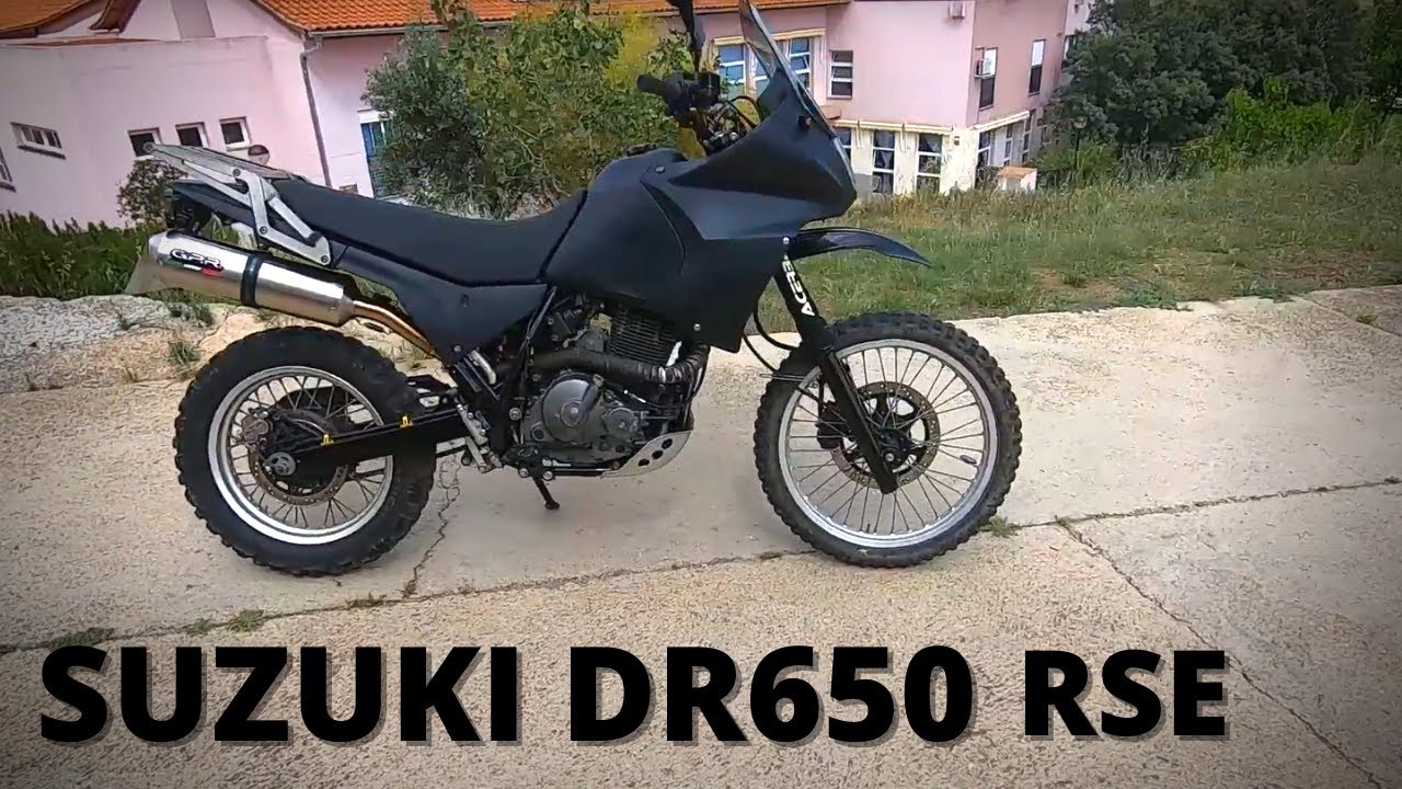 Suzuki DR650 RSE Rebuild Timelapse + First ride - YouTube