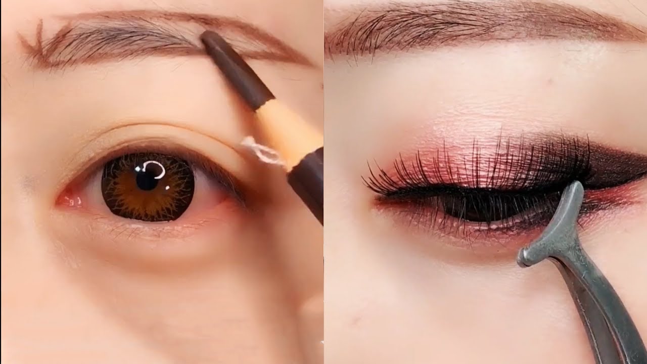 Eye Makeup Natural Tutorial Compilation ♥ 2019 ♥ #185 - YouTube