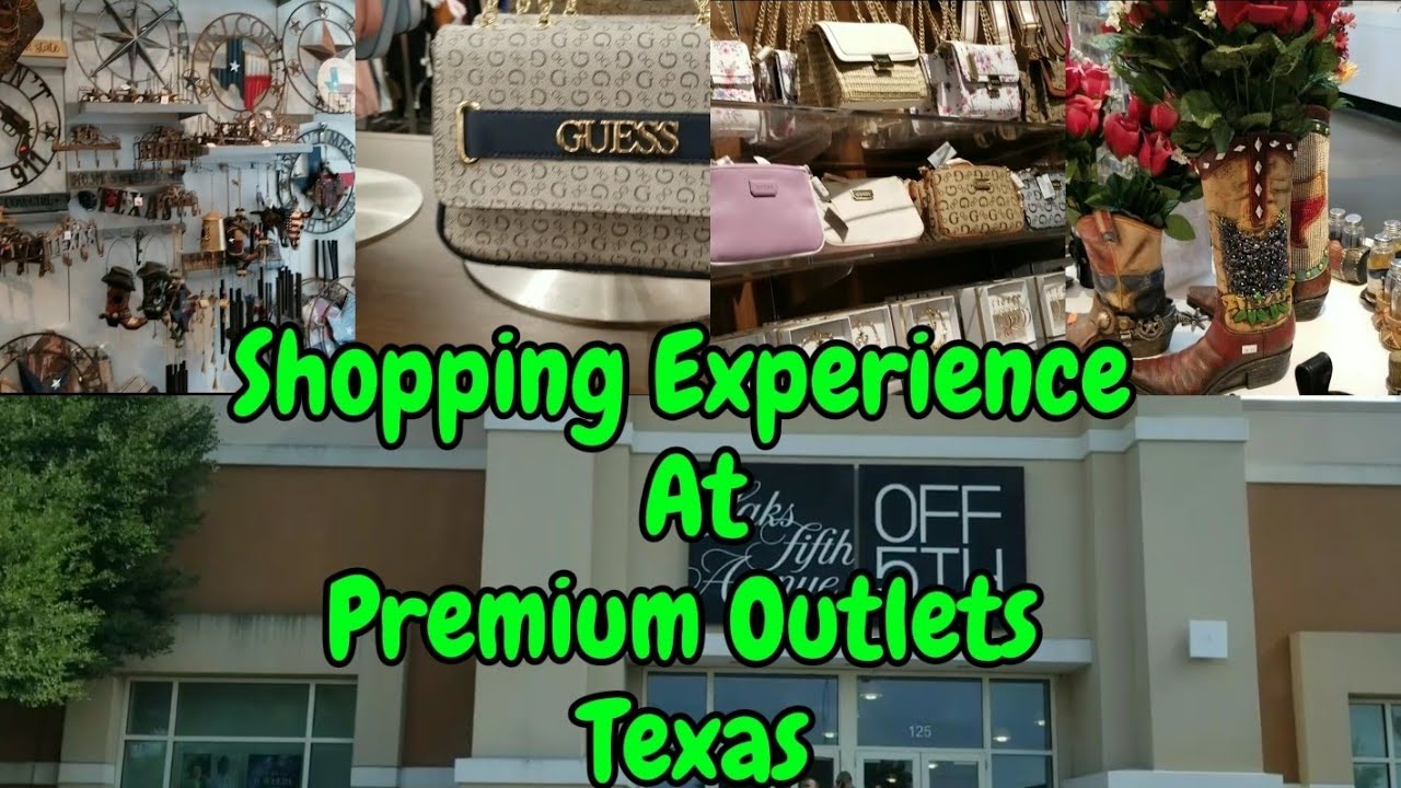 Premium Outlets Mall Grand Prairie Texas Tour & Shopping 2024 ...