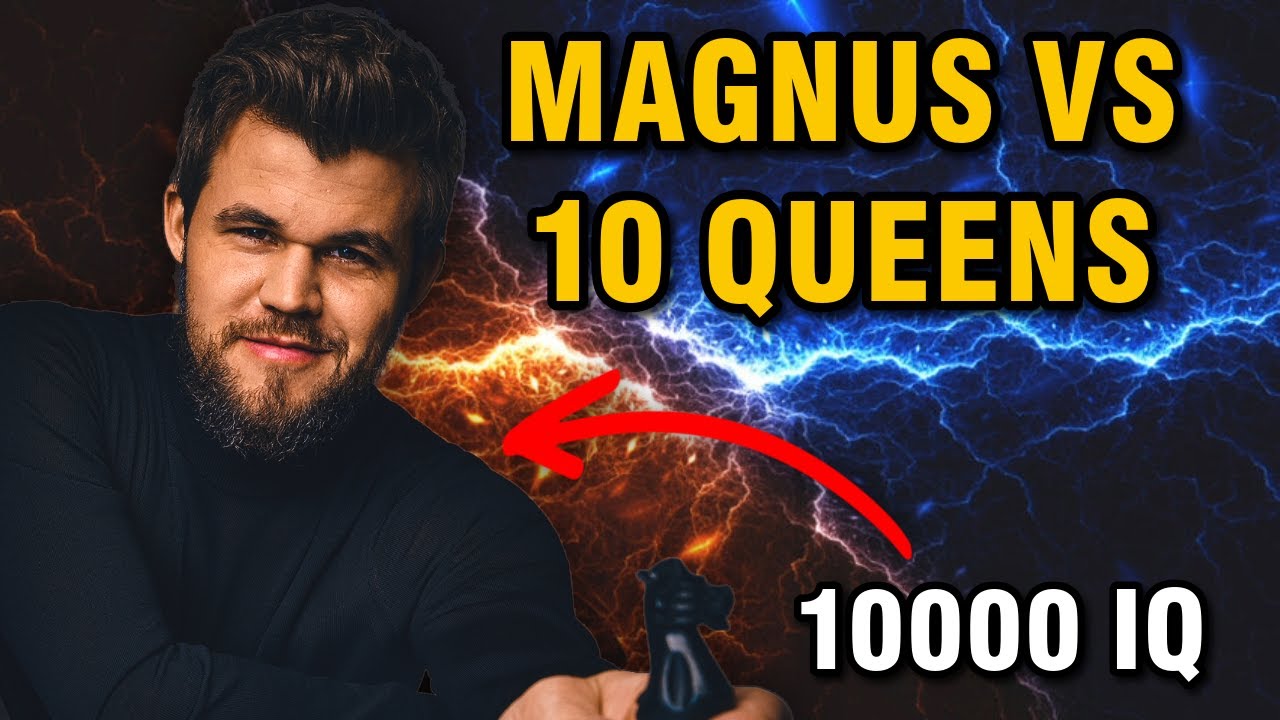 HOW MANY QUEENS TO BEAT MAGNUS CARLSEN!? - YouTube