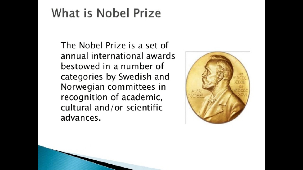 PPT ON NOBEL PRIZE - YouTube