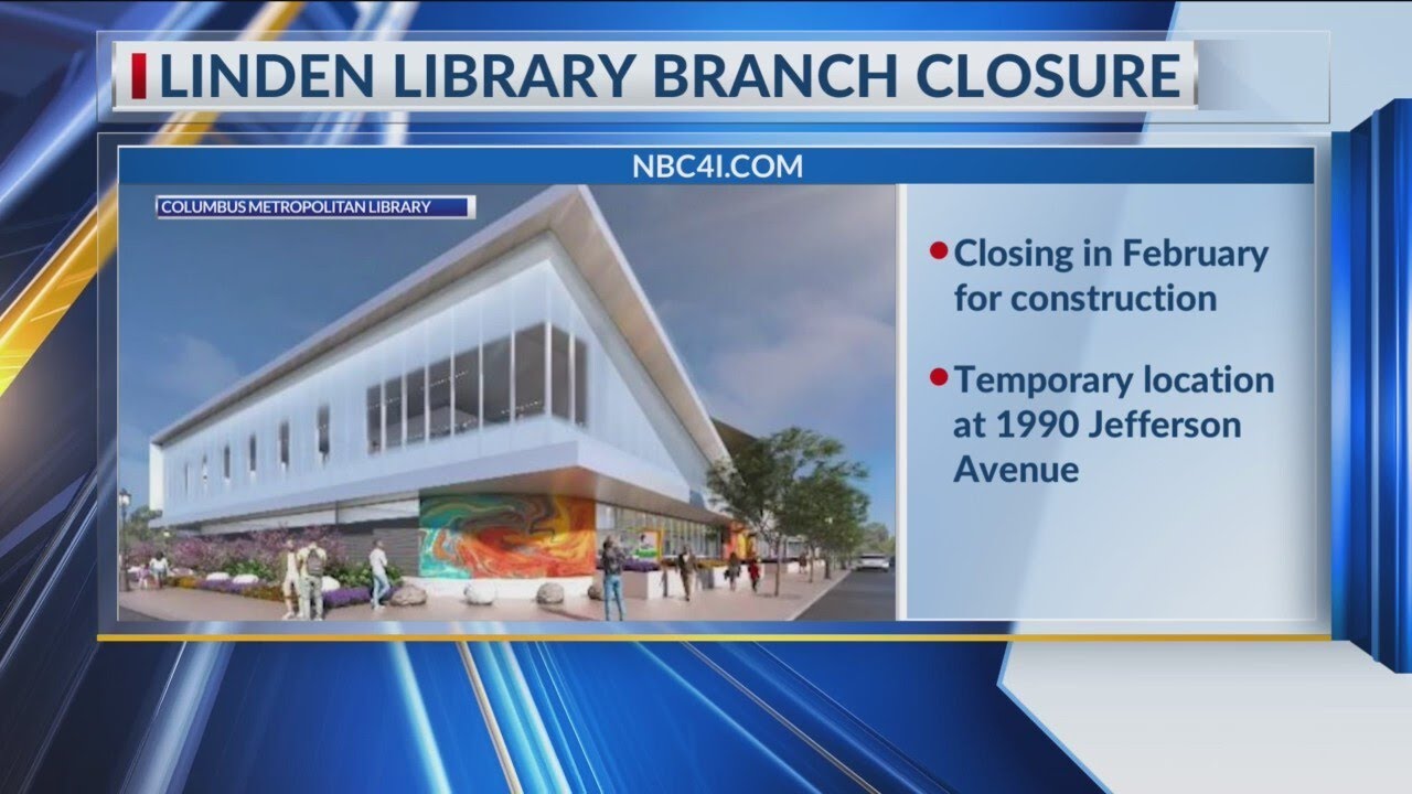 Columbus Metropolitan Library announces closure of Linden Branch - YouTube