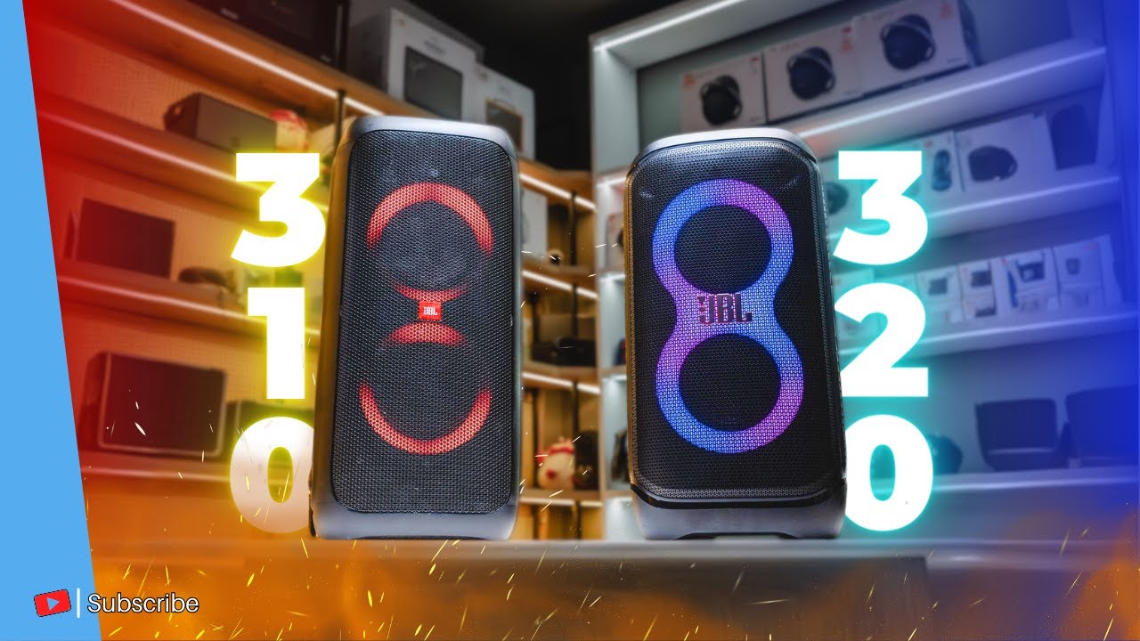 JBL Partybox Stage 320 VS JBL Partybox 310 - Loa mới hơn gì loa cũ? - YouTube