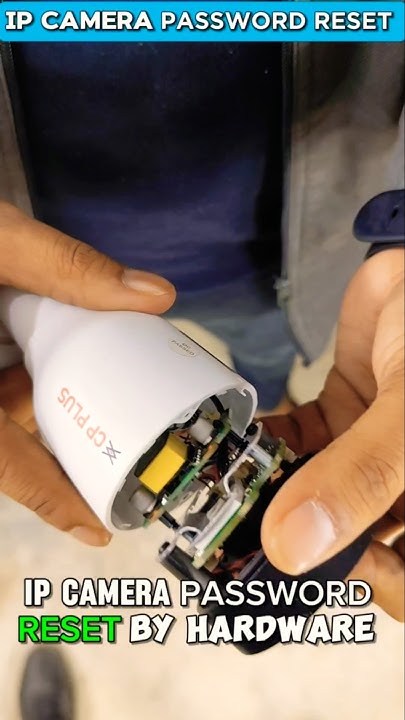 IP Camera Reset Password || Cp Plus / Dahua /Hikvision #ipcamera #Ip #Cctv - YouTube