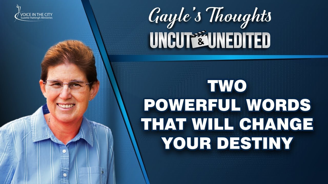Two powerful words that will change your destiny | EP10 - YouTube