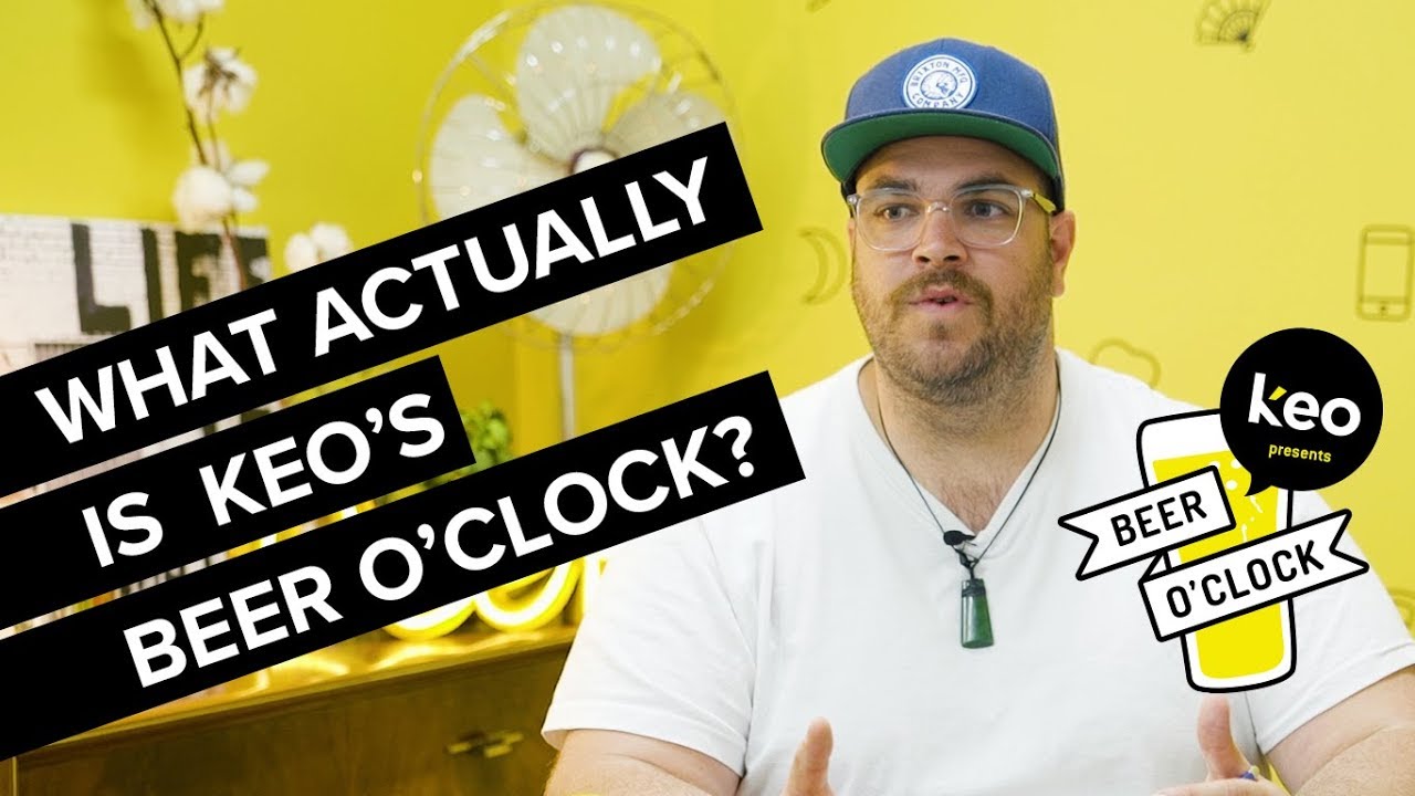 What actually is KEO's Beer O'Clock? - YouTube