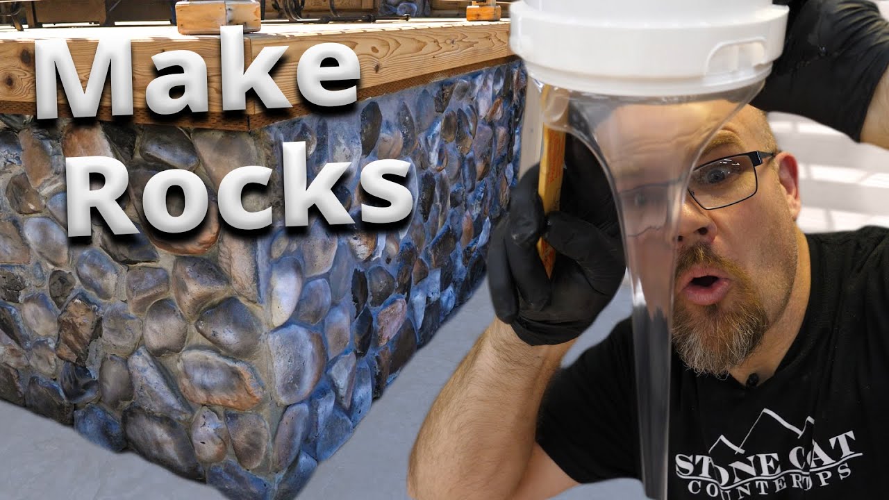DIY Rock Veneer to Save THOUSANDS | Stone Coat Epoxy - YouTube