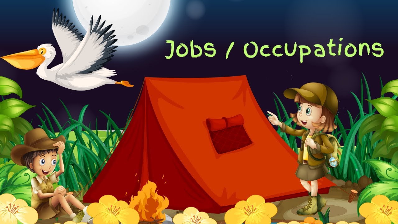 Jobs and Occupations Vocabulary for Kids | Jobs and Occupations for ...