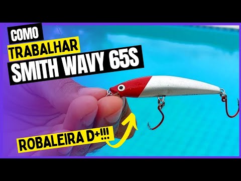 Smith Wavy 65S. Isca para pesca de robalo, tucunaré. Isca para pesca light. Pescaria. - YouTube