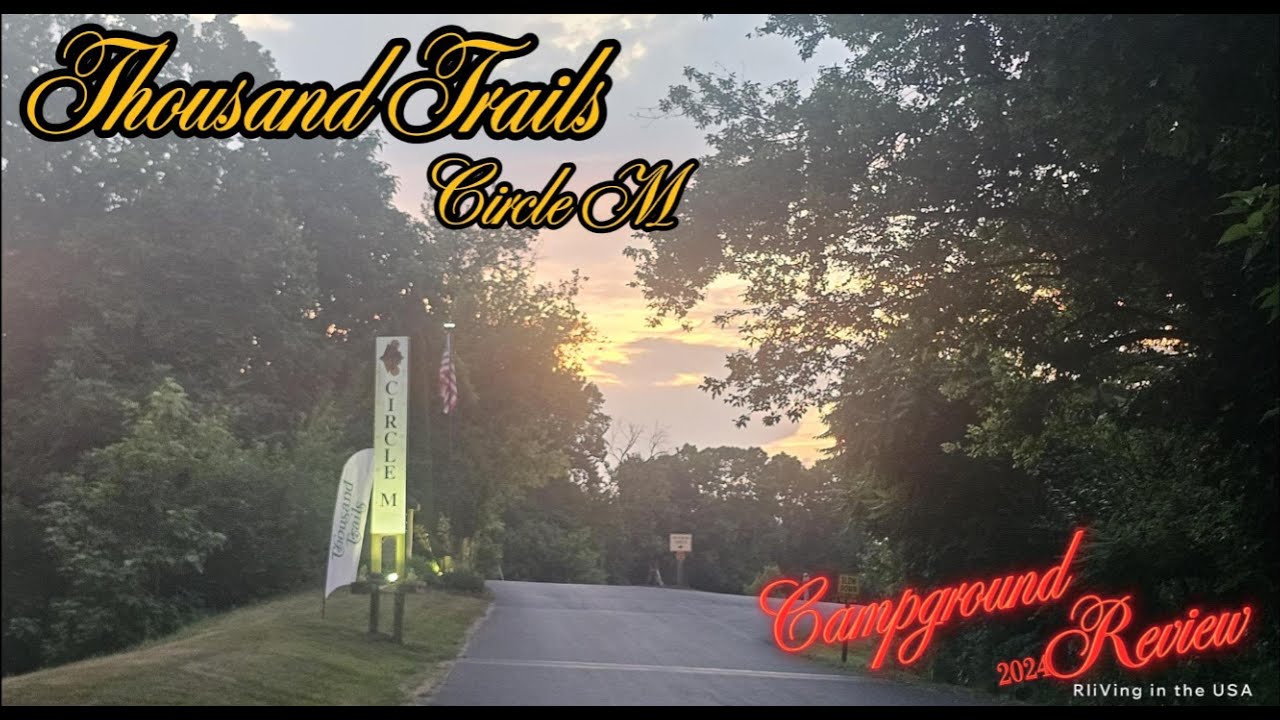 Thousand Trails Circle M RV Resort - YouTube