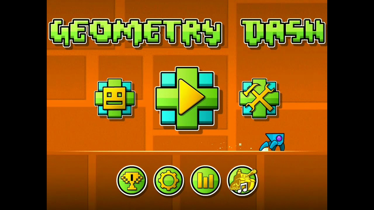 Geometry Dash main menu loop (low quality) - YouTube