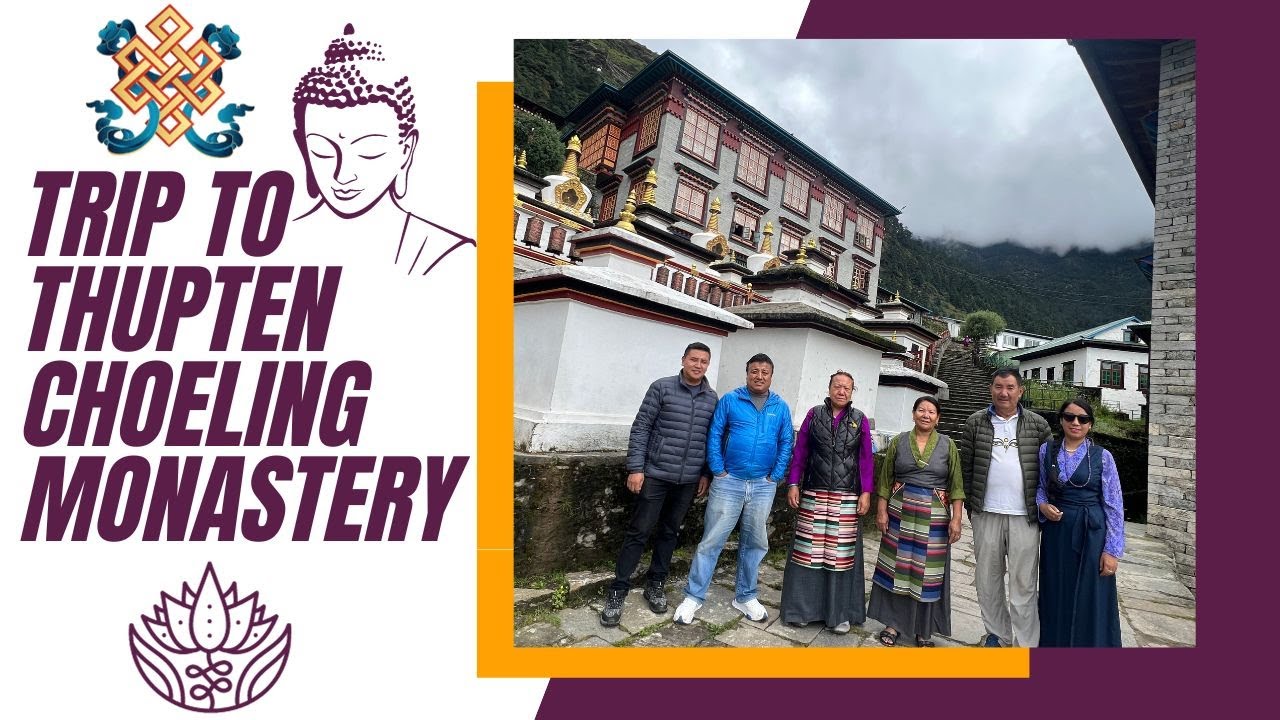 Trip to Thupten Choeling Monastery | staying at monastery for 3 days ...
