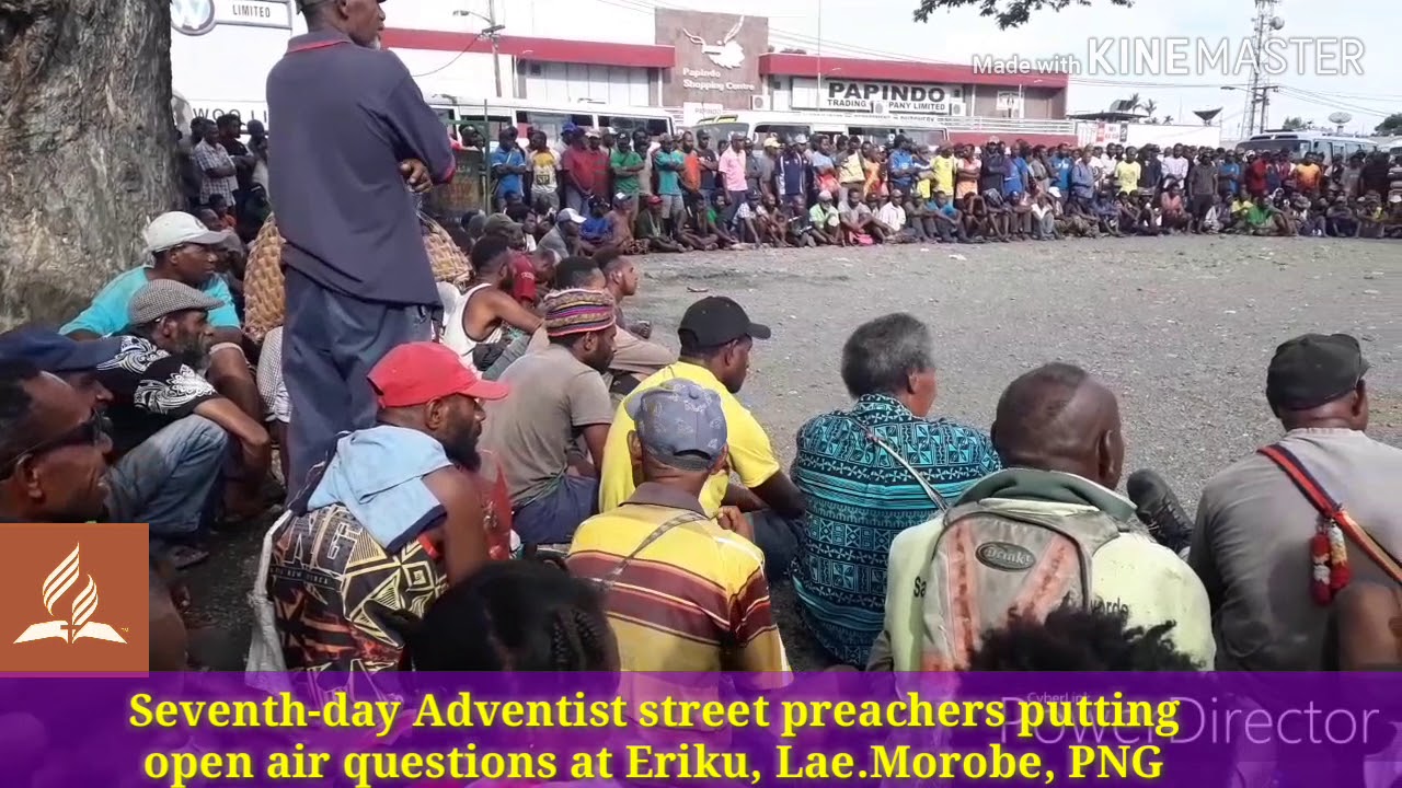 Seventh Day Adventist street preachers. Morobe, Papua New Guinea - YouTube