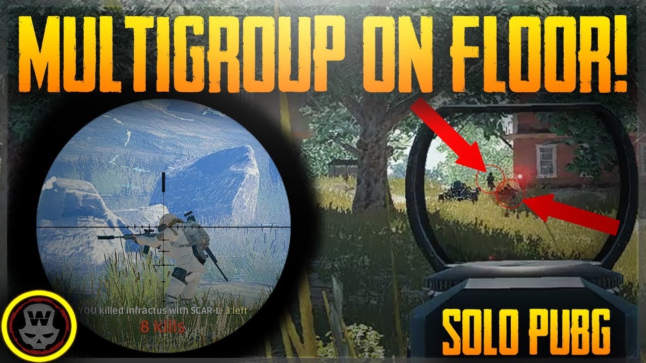 Multigroup getting REKT! Solo Chicken Dinner 10 kills! PUBG #1 ...