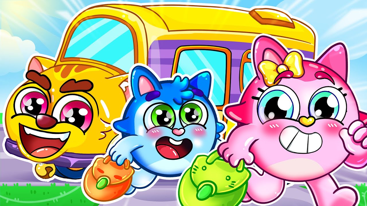Baby's Back To Preschool Song😍😝Go to School Song🚌🚓+More Nursery Rhymes ...