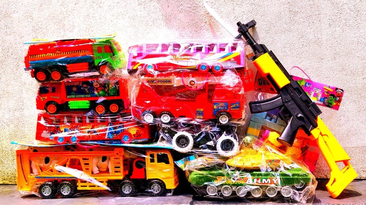 Rab Car Ak 47 Gun Unboxing and Testing | Brand New Toy Vehicles ...