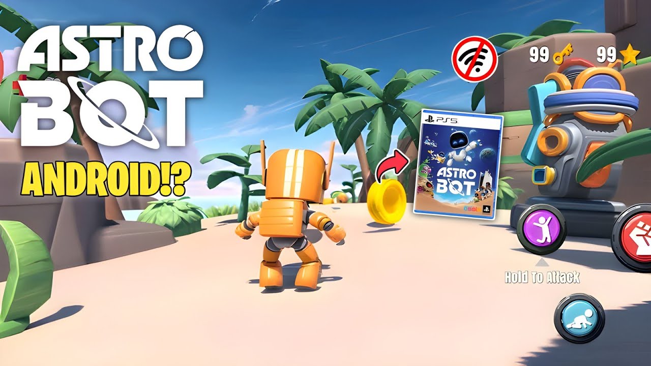 Astro Bot Android!? Game Mirip Astro Bot Yang Gak Kalah Seru Di Android ...