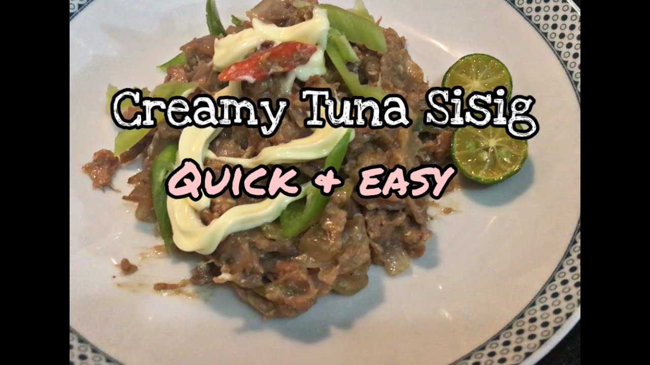 Creamy Century Tuna Sisig || Quick & Easy Recipe - YouTube