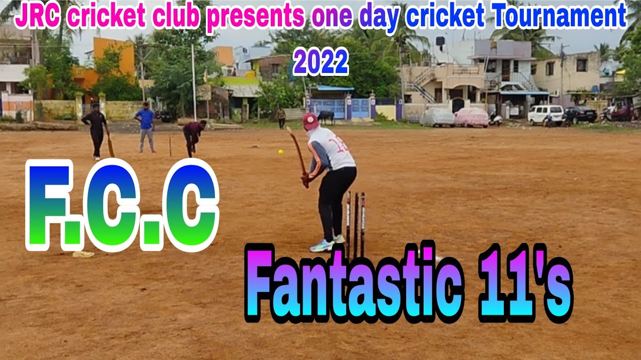 20k 💰💸 || FCC Kodapakkam vs Fantastic 11's || JRC cricket club presents ...