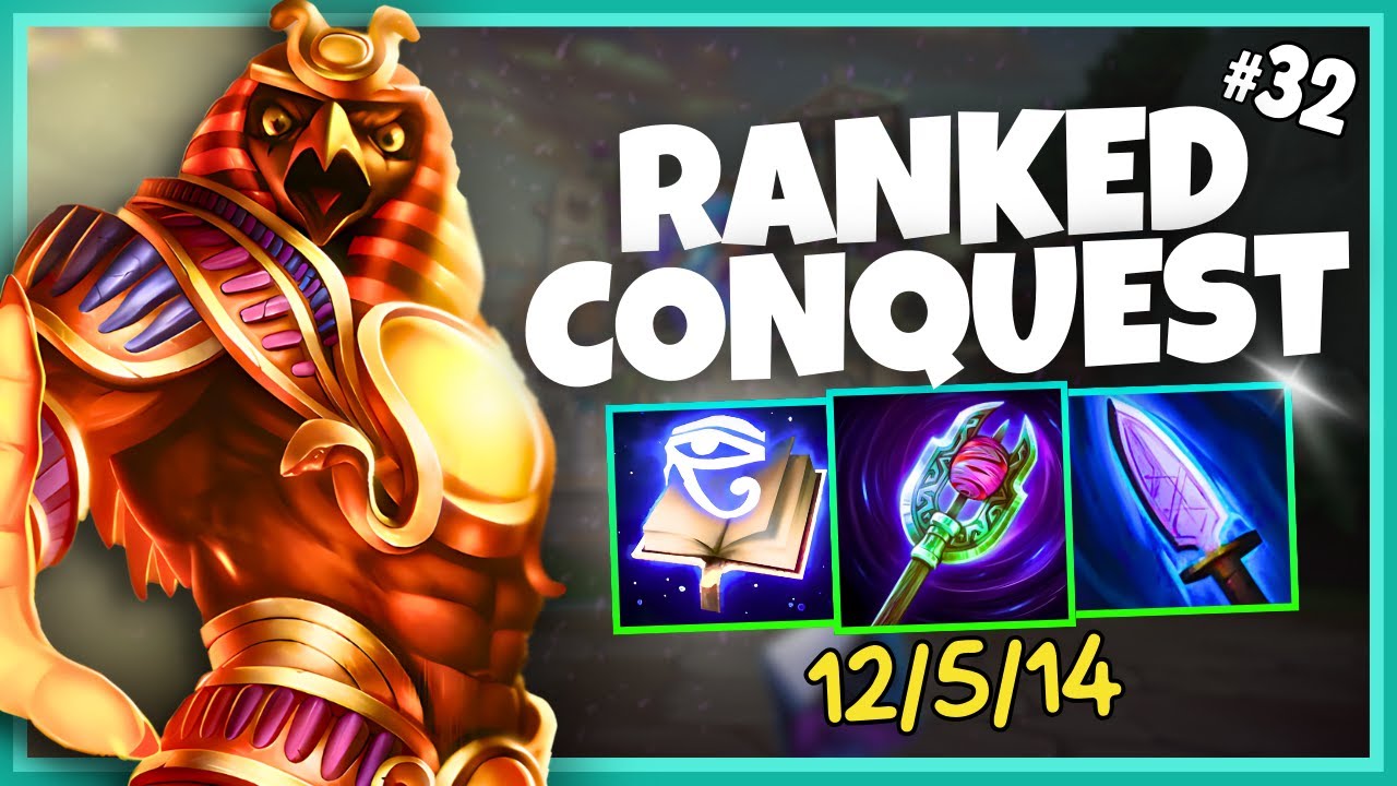 Hasta los mejores tienen un mal día - Ranked Conquest con Ra #32 #smite ...