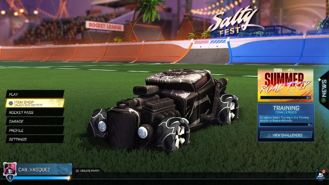 Rocket League Summer Road Trip Quests - YouTube