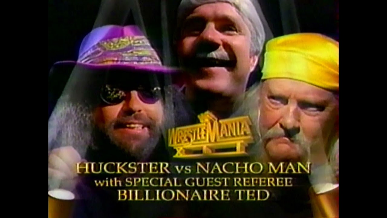 Publicité - WWF WrestleMania 12 - Huckster vs Nacho Man (1996-01-21 ...
