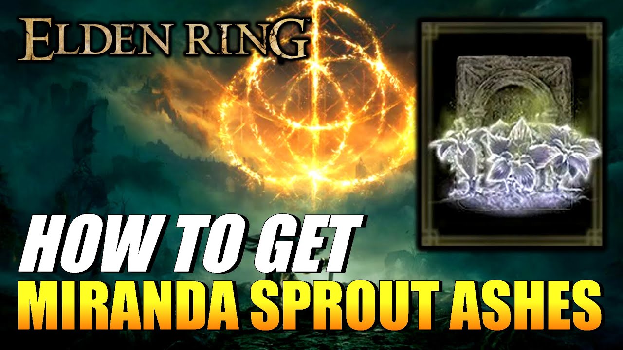 Elden Ring - How To Get Miranda Sprout Ashes (Summon) - YouTube