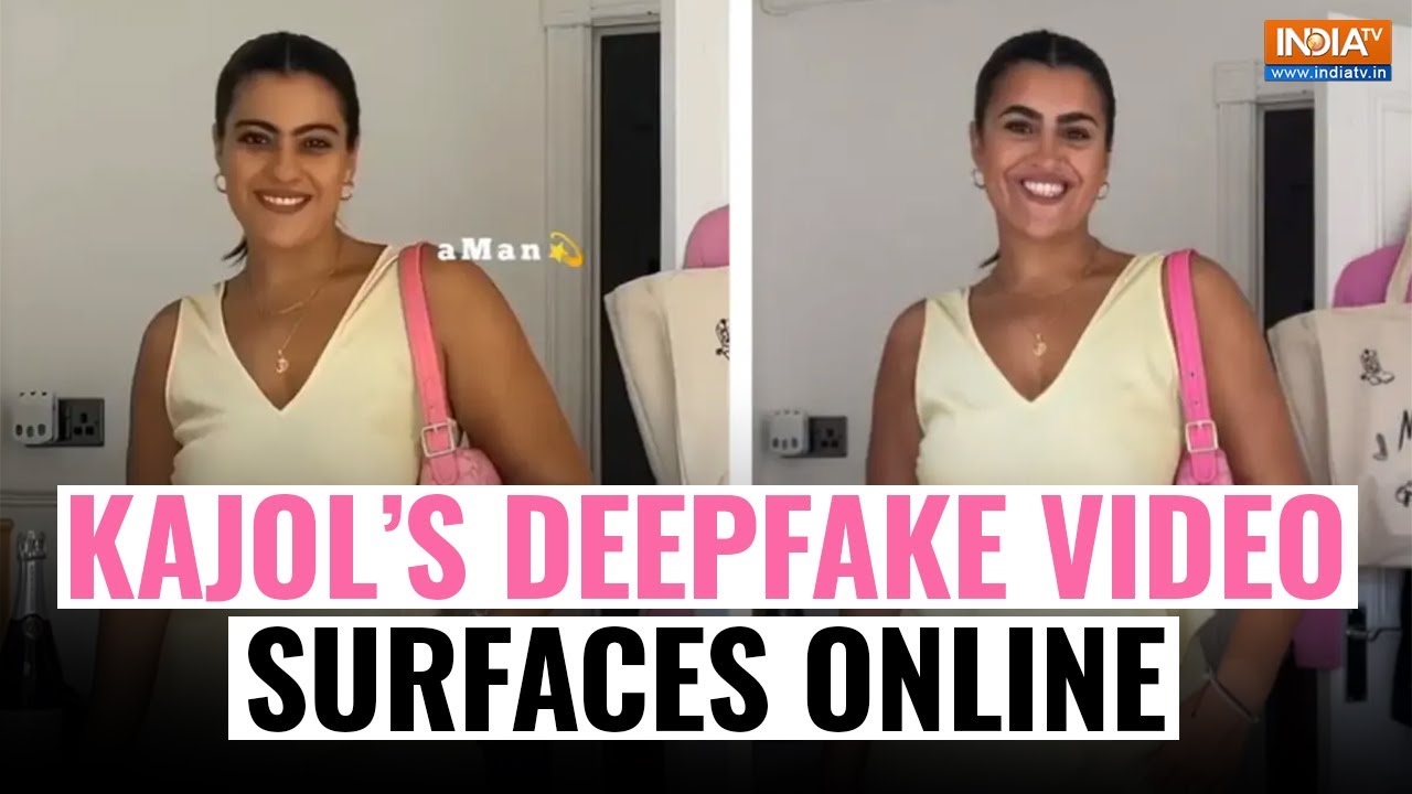 Kajol’s deepfake video changing clothes surfaces on social media ...